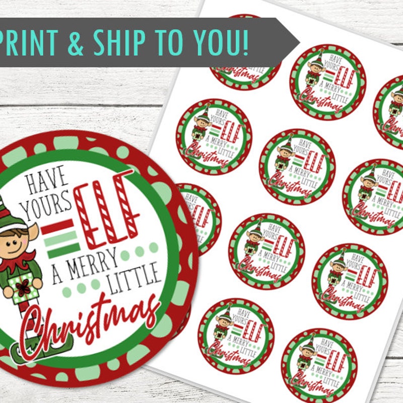 Elf Stickers - Etsy