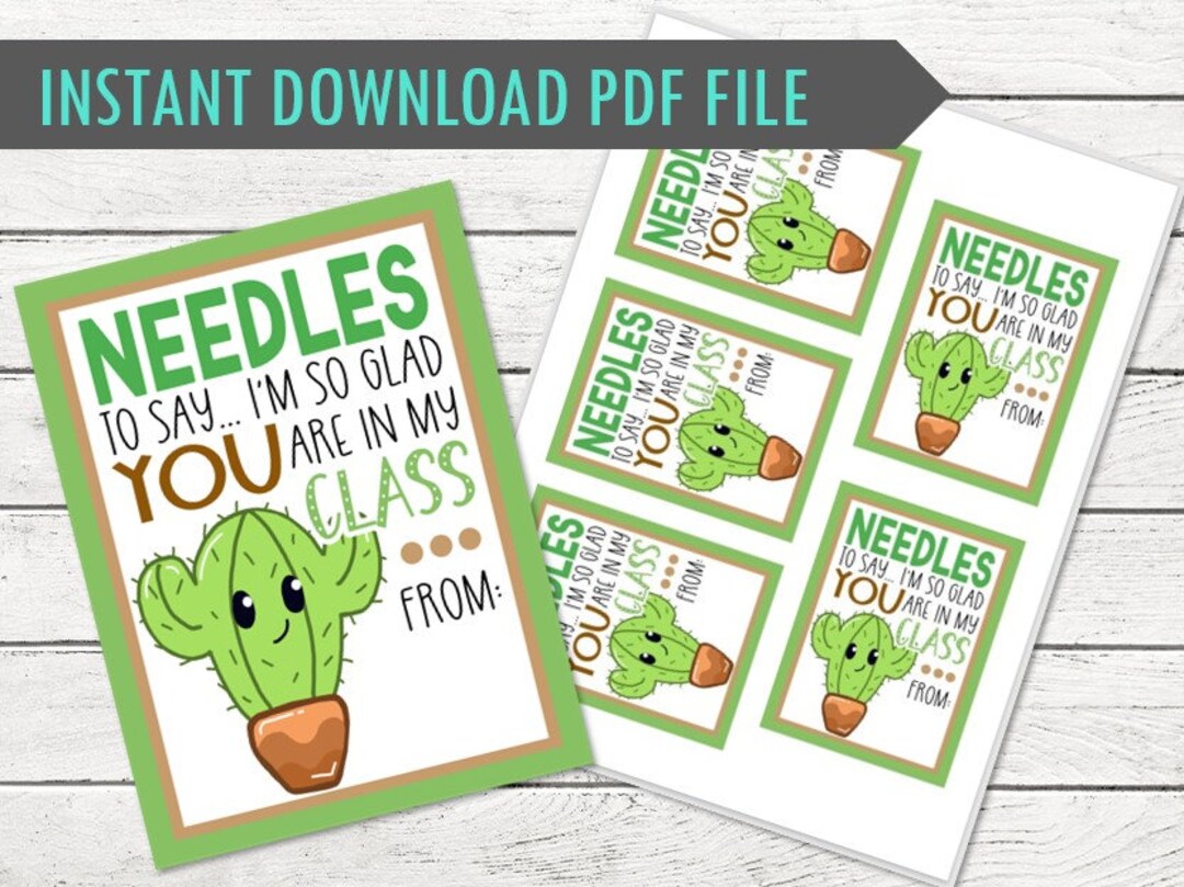 Cute Cactus Teachers Welcome Tag - Back to School Cactus Theme - Study ...