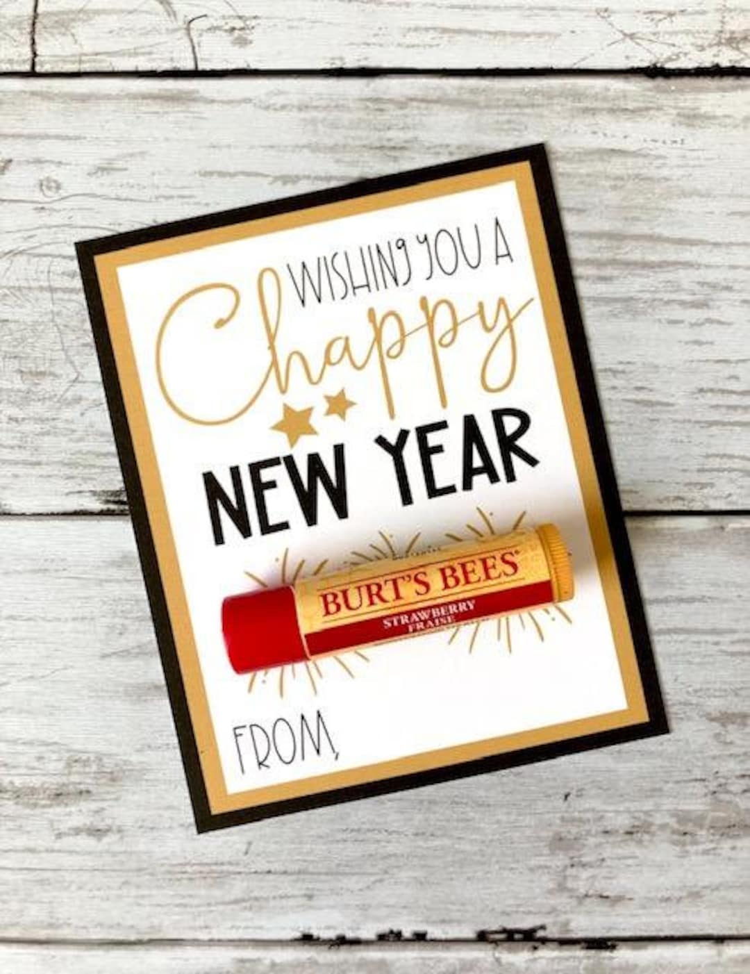 Cute New Years Gift Tag - Happy New Year! - Great for Gift Bags or for ...