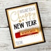 Cute New Years Gift Tag - Happy New Year! - Great for Gift Bags or for ...