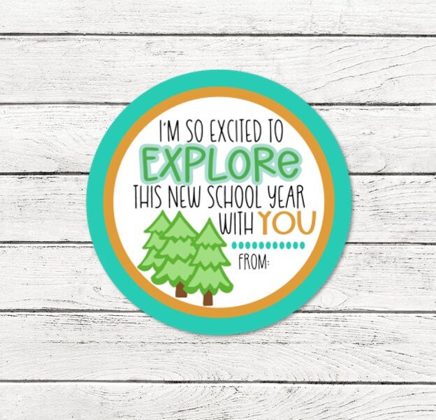 Cute Adventure Welcome Stickers Back to School Adventure - Etsy