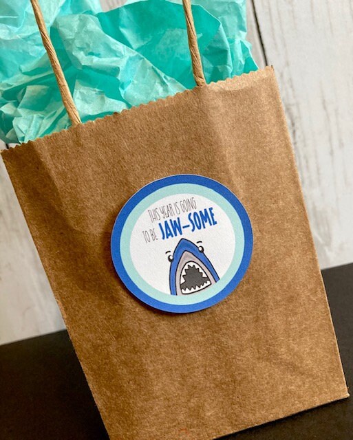 Cute Shark Welcome Stickers Back to School Shark Theme - Etsy