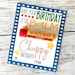 Cute Chappy Birthday Gift Tag Happy Birthday Great for Handing Out With ...