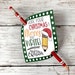 Christmas Pencil Gift Tag - Merry Christmas! - Great for a Pencil Gift ...