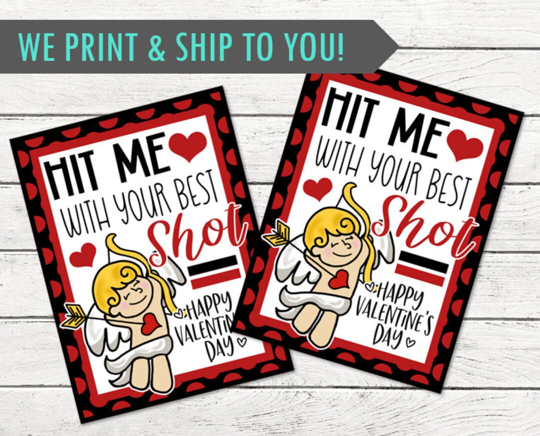 Cute Cupid Valentines Day Gift Tag - Happy Valentines Day! - Great for ...
