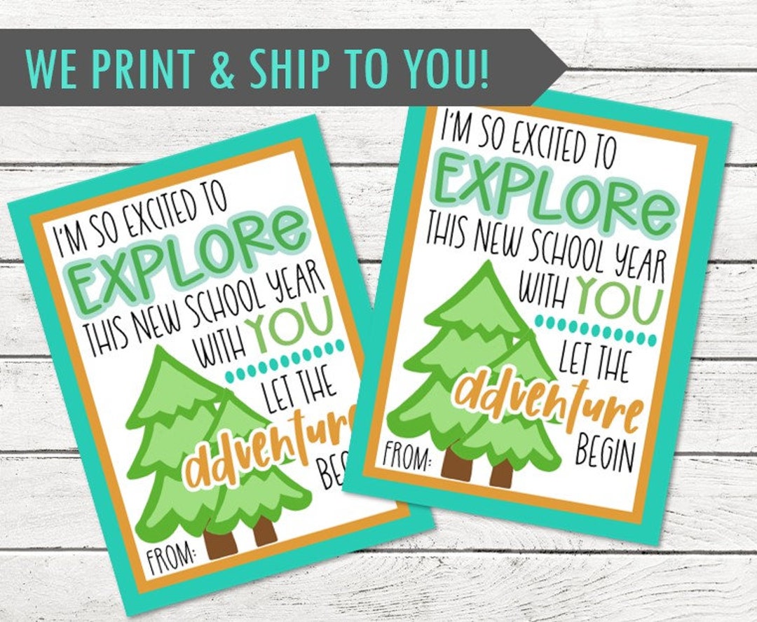 Cute Adventure Teachers Welcome Tag - Back to School Adventure Theme ...