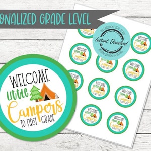 Cute Adventure Welcome Stickers Back to School Adventure - Etsy