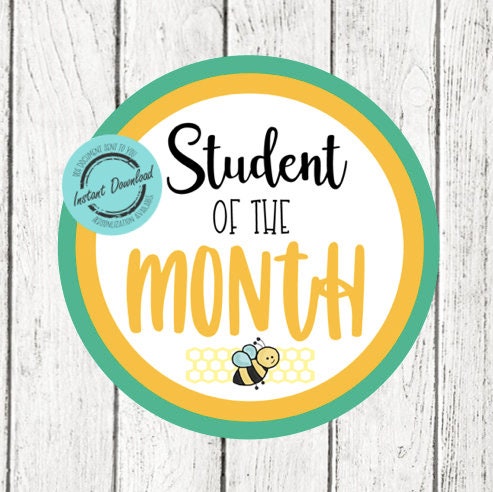 Student Of The Month Clipart