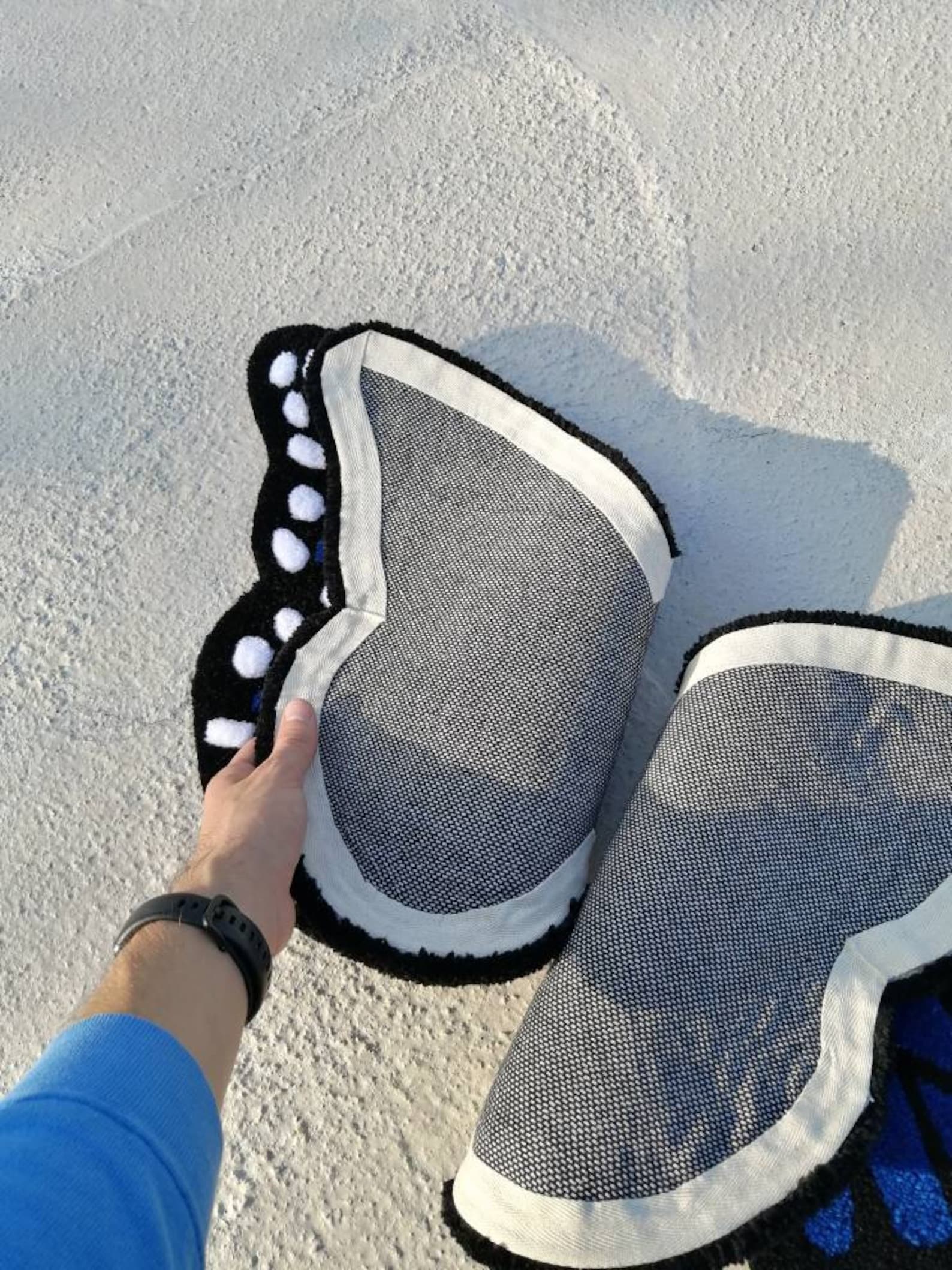 Butterfly Tufted Rug Handmade Butterfly Shaped Rug for - Etsy