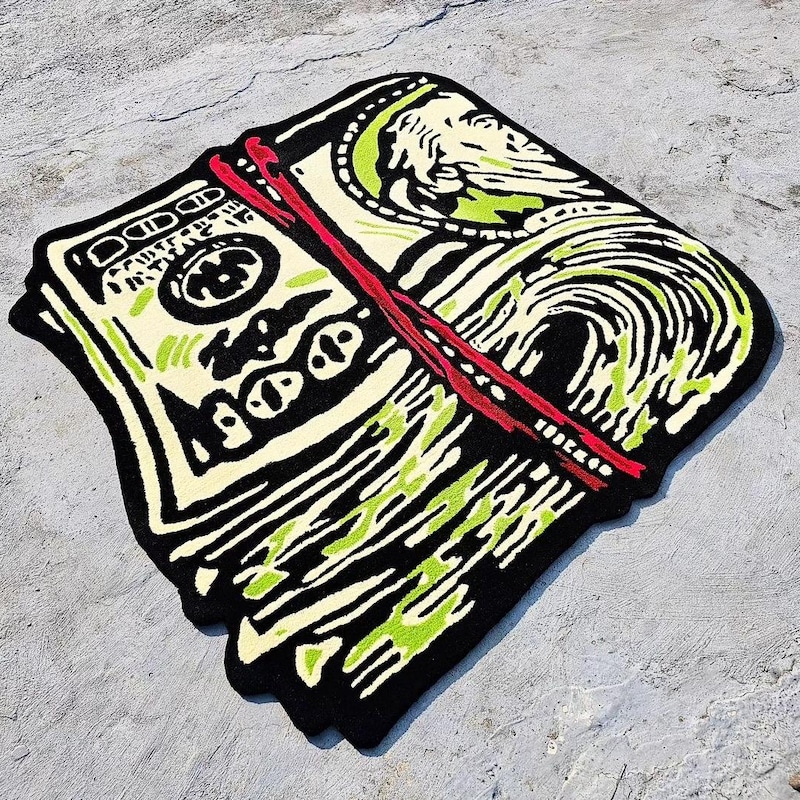 Dollars Bill Rug - Etsy