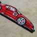 Racing Car Tufted Rug, F40 Handmade Car Rug, Home Decor Carpet ...