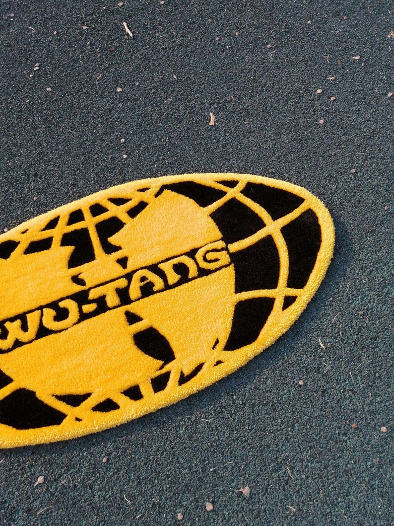 Logo Custom Tufted Rug Wu Tang Handmade Soft Tufted Rug Rap - Etsy