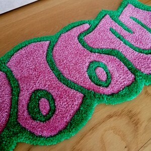 MF Doom Custom Tufted Rug, Doom Handmade Decorative Tufted Rug, Logo ...