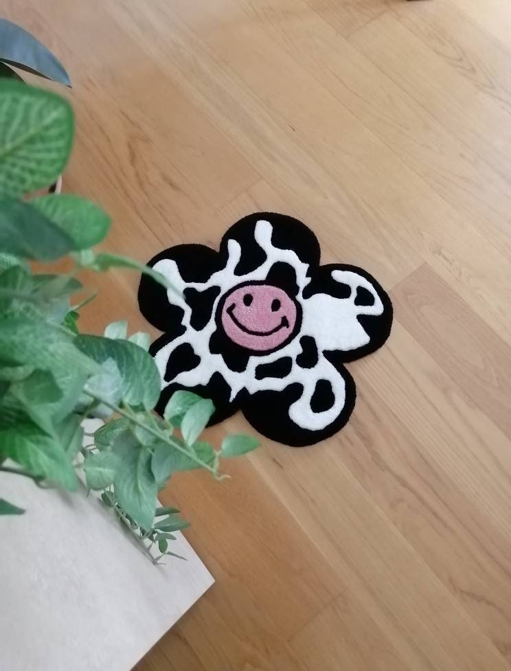 Flower Shaped Handmade Rug Custom Tufted Rug for Bedroom - Etsy