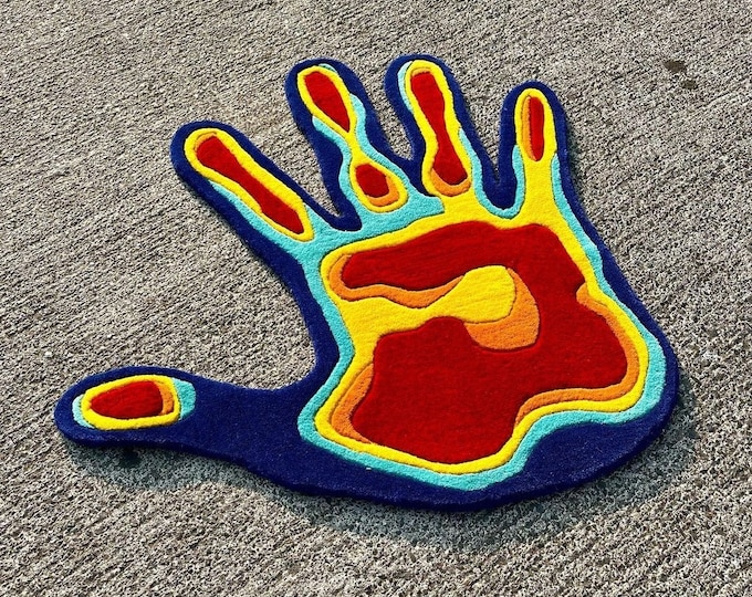 Thermal Handprint Mat - Etsy