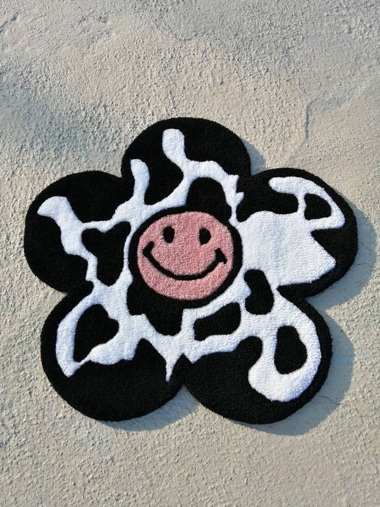 Flower Shaped Handmade Rug Custom Tufted Rug for Bedroom - Etsy