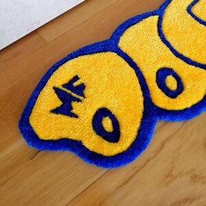 MF Doom Custom Tufted Rug, Doom Handmade Decorative Tufted Rug, Logo ...