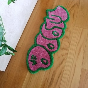 MF Doom Custom Tufted Rug, Doom Handmade Decorative Tufted Rug, Logo ...