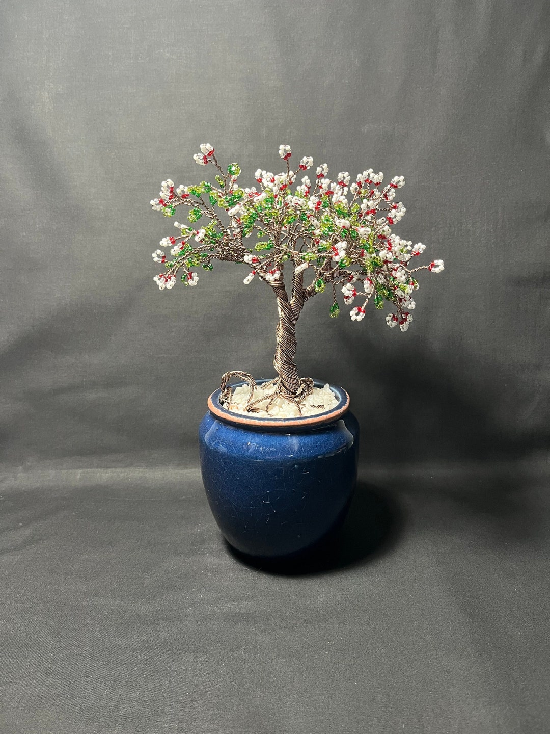 Handcrafted Beaded Wire Bonsai Tree, Gift, Art, Decor - Etsy
