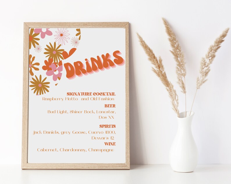 Retro Signage Bundle Retro Large Wedding Welcome Sign 70s - Etsy