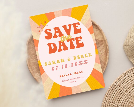 Themed Save Date Cards