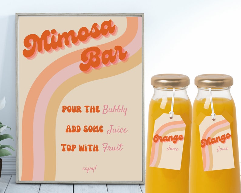 Retro Signage Bundle Retro Large Wedding Welcome Sign 70s | Etsy