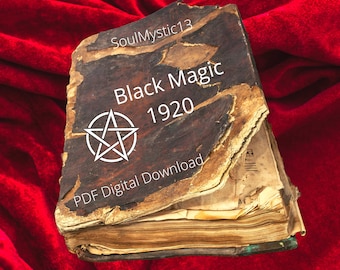 Antique Magic Books - Etsy