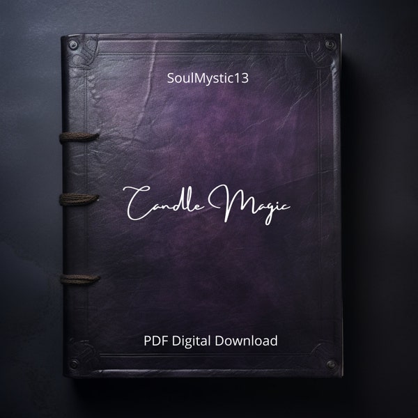 Real Spell Book - Etsy