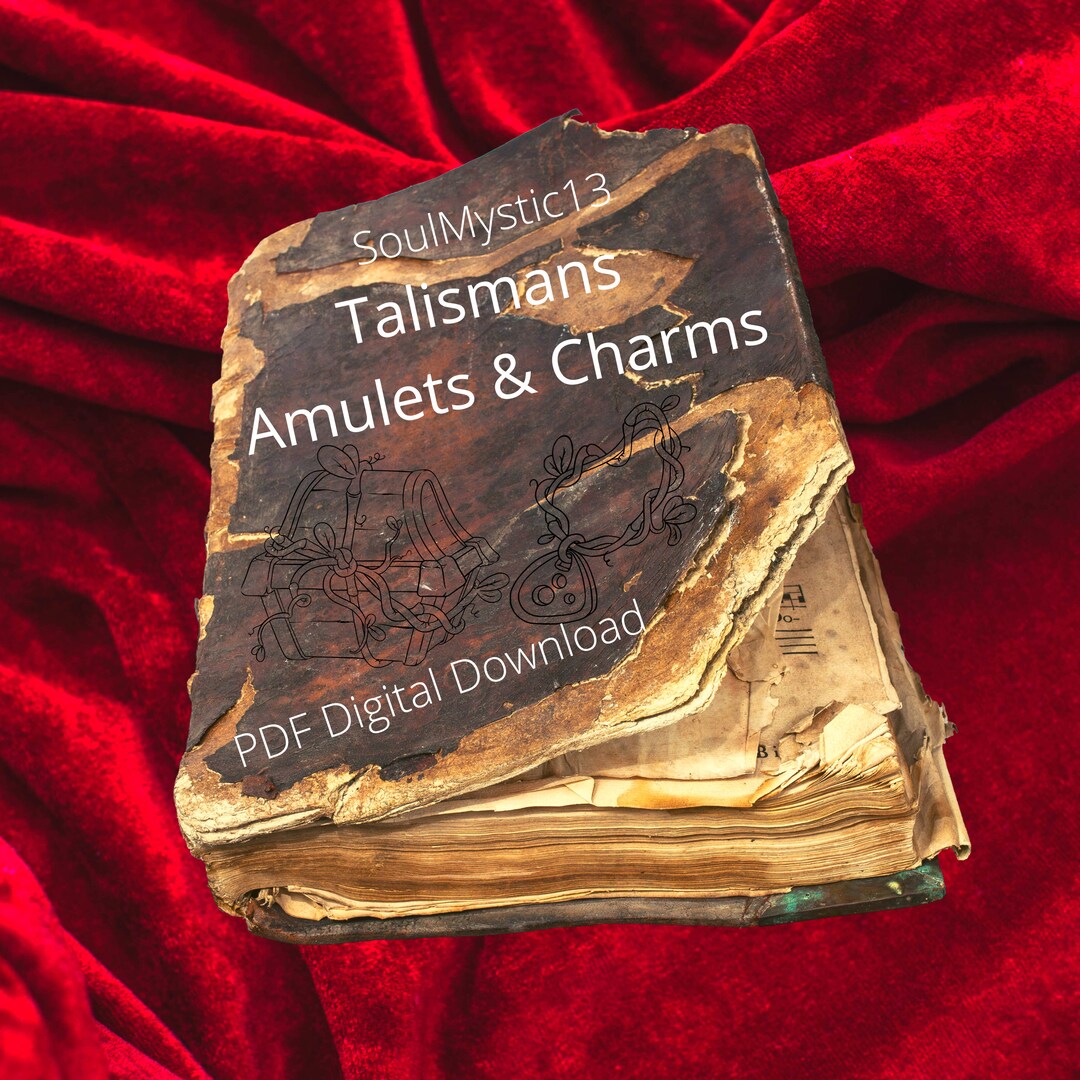25 Rare Books Talismans Amulets & Charms PDF Download Magic - Etsy