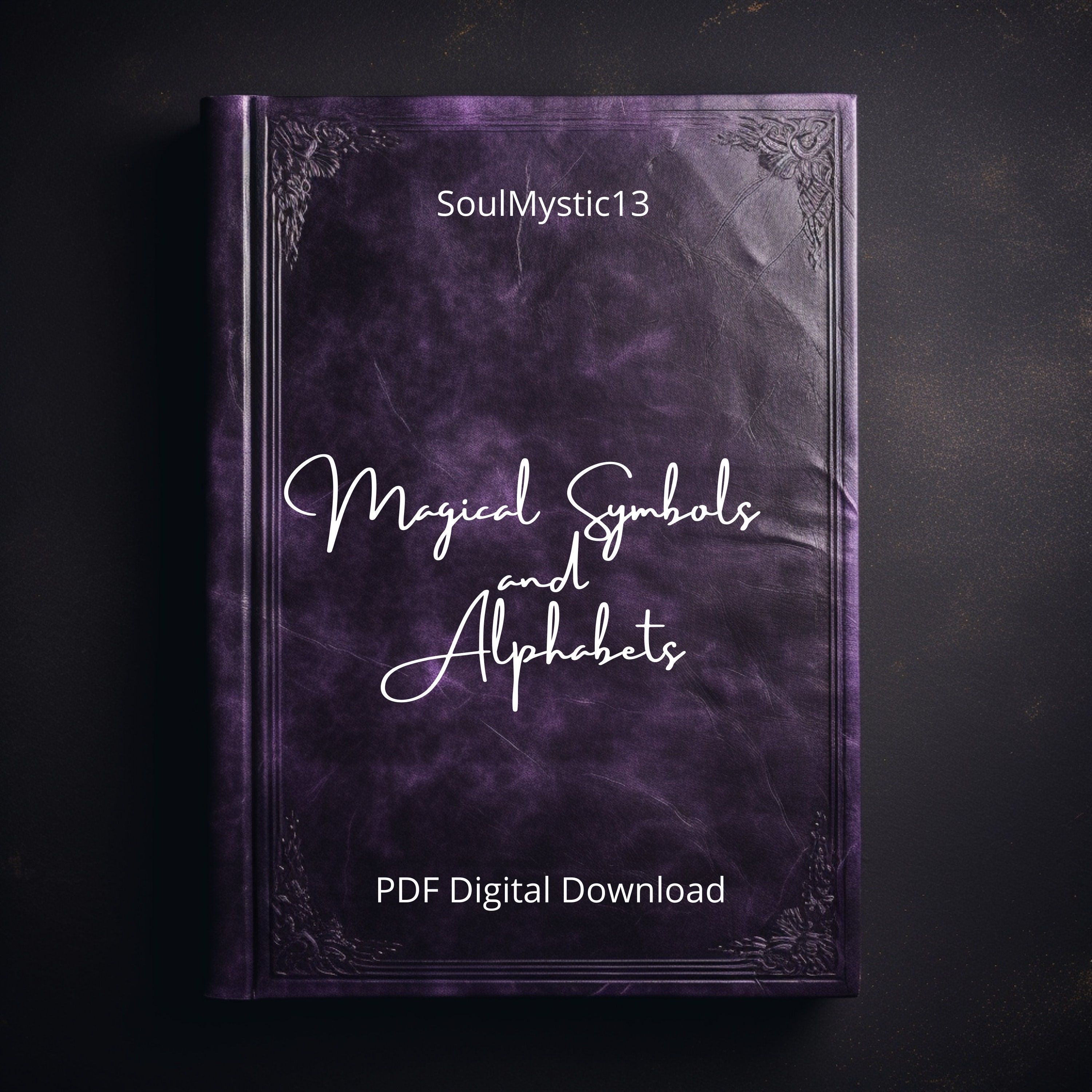 Magical Symbols Book, Book of Shadows Pages,bos Pages, Witchcraft ...