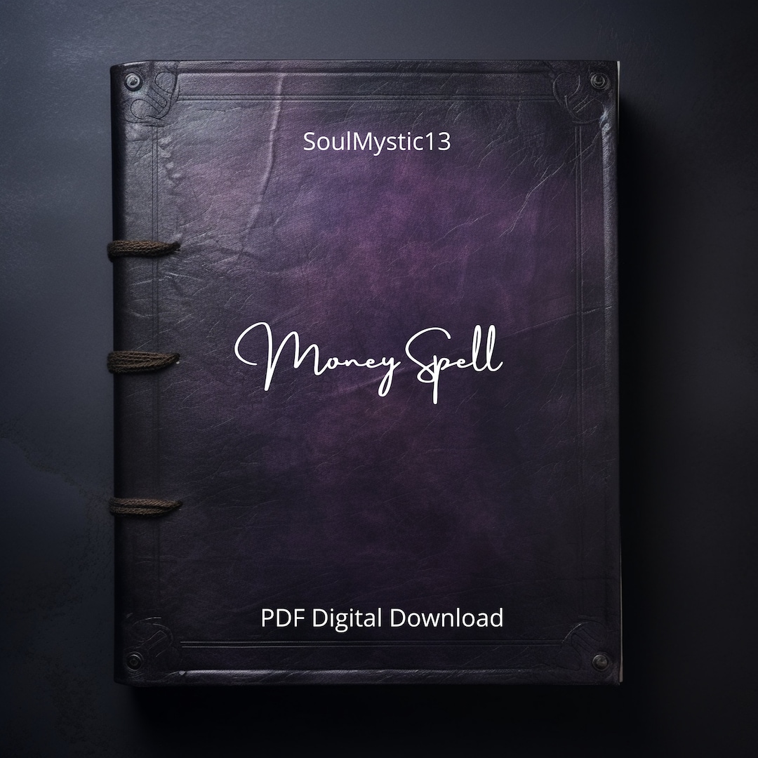 Money Spells Book ,digital Book, Book of Shadows Pages, BOS Pages, Baby ...