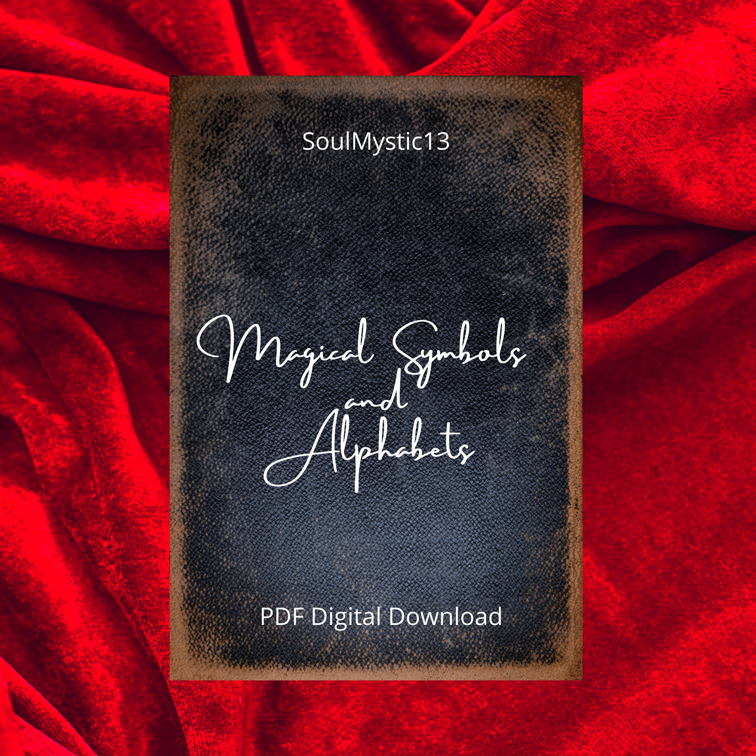 Magical Symbols Book, Book of Shadows Pages,bos Pages, Witchcraft ...