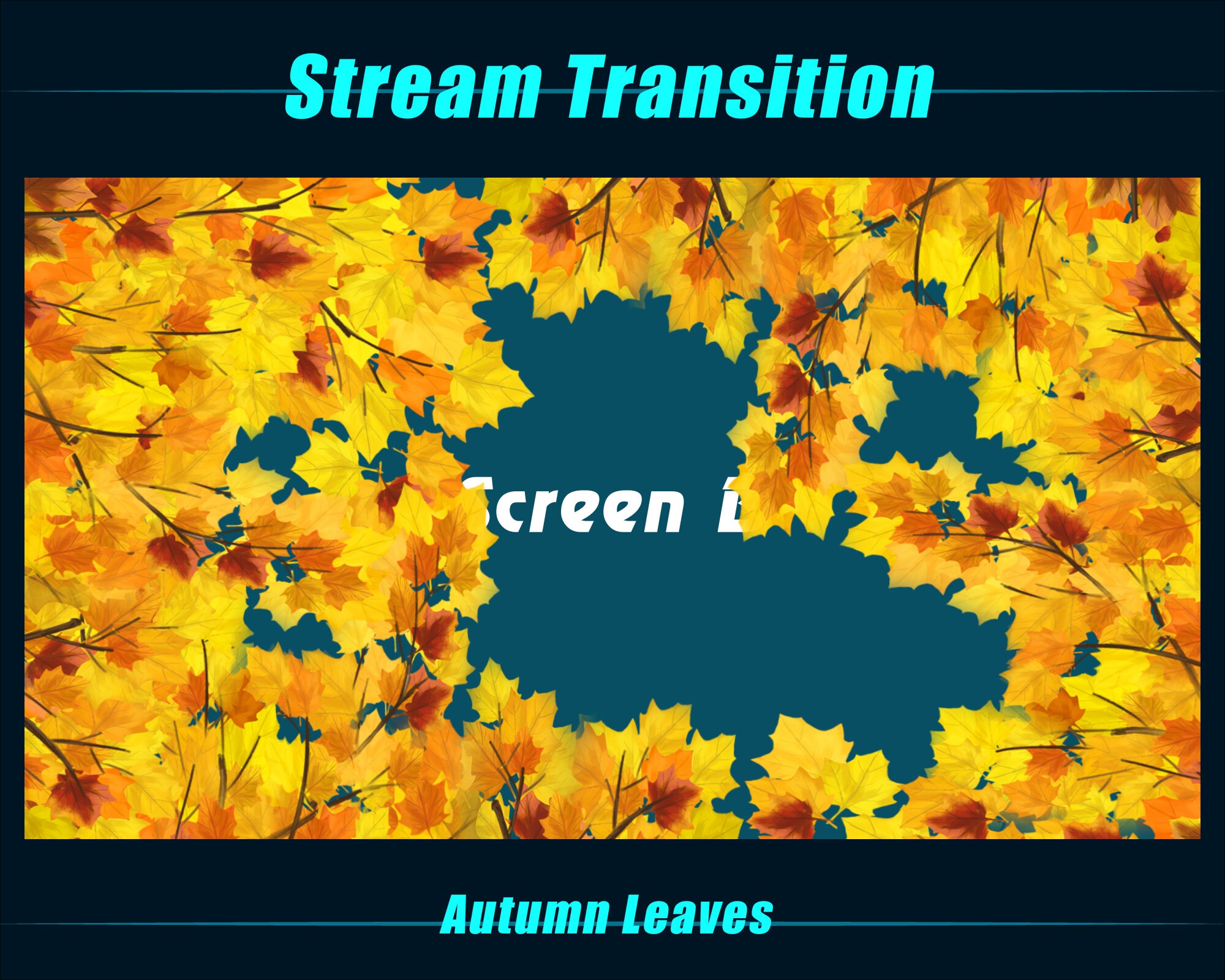 Animated Twitch Transition Stinger / Maple Leaf Stream Transition ...