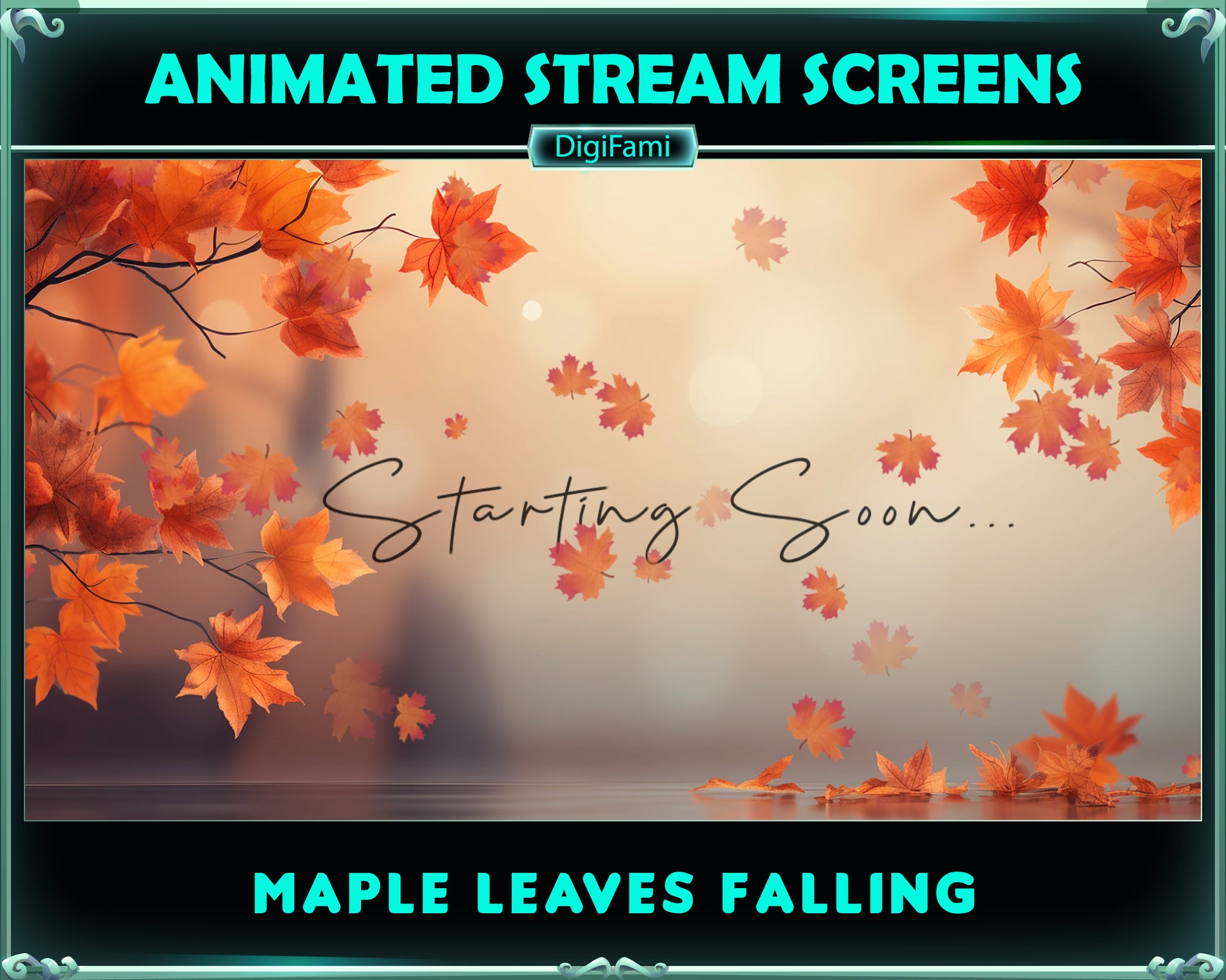Animated Falling Leaves
