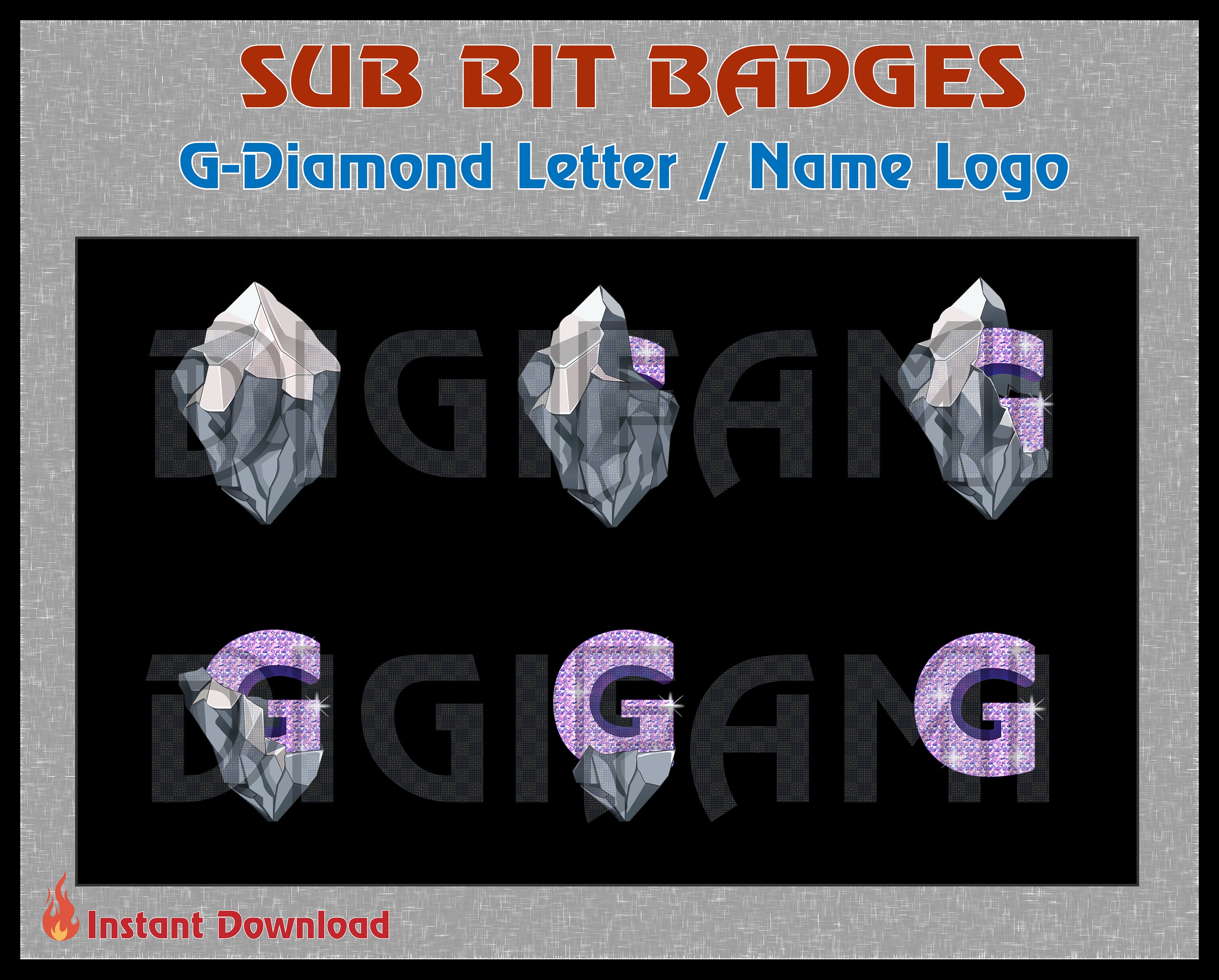 Custom Twitch Sub Badges, Stream Sub Badges / Custom Twitch Chibi Emoji ...