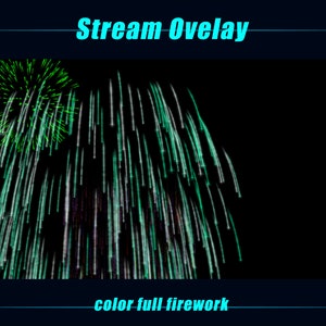 Firework Shooting Overlay, Party Confetti Shooting Overlays, Animated ...