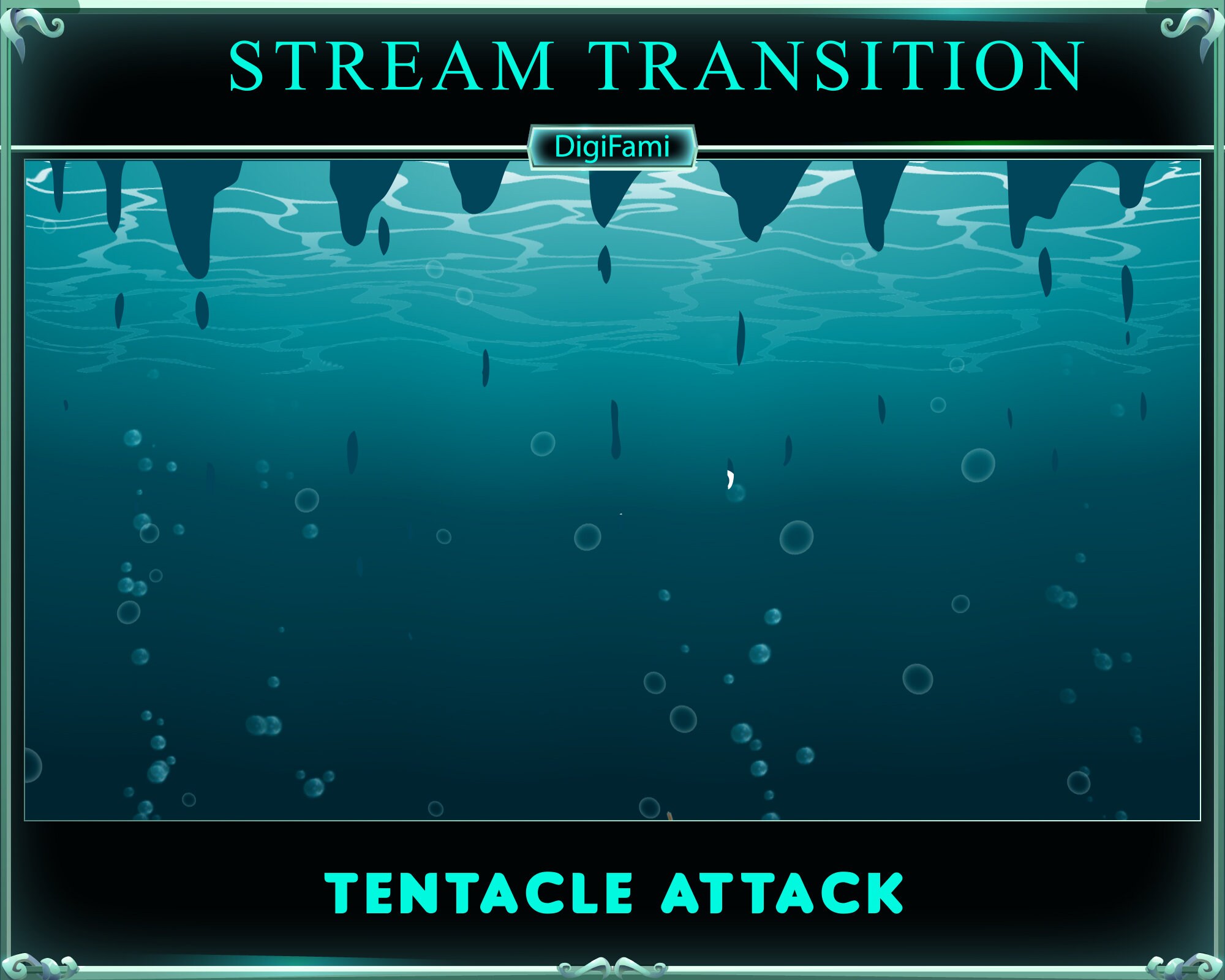 Animated Twitch Transition Stinger Tentacle Attack, Pirate Ship ...