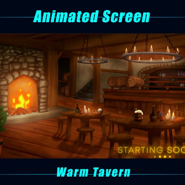 Twitch Background Tavern - Etsy