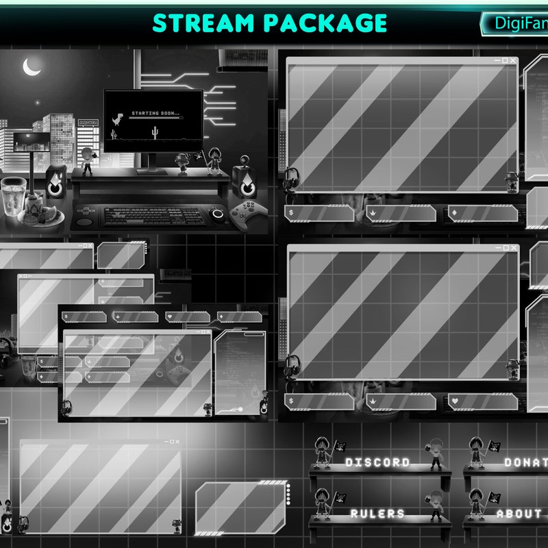 Luffy Stream Overlay - Etsy