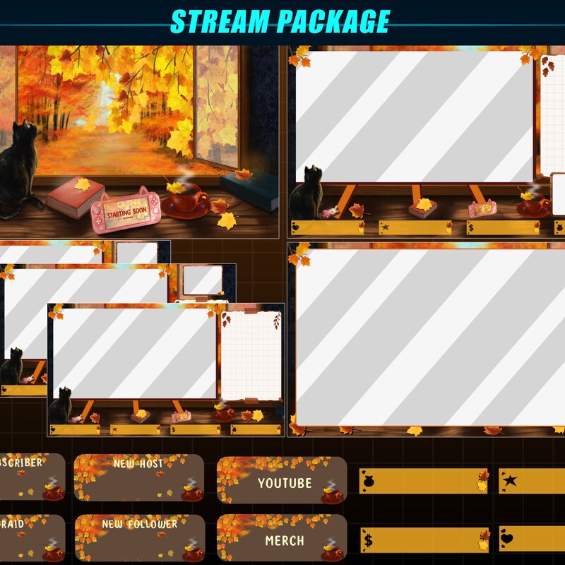 Windows Twitch Overlay - Etsy