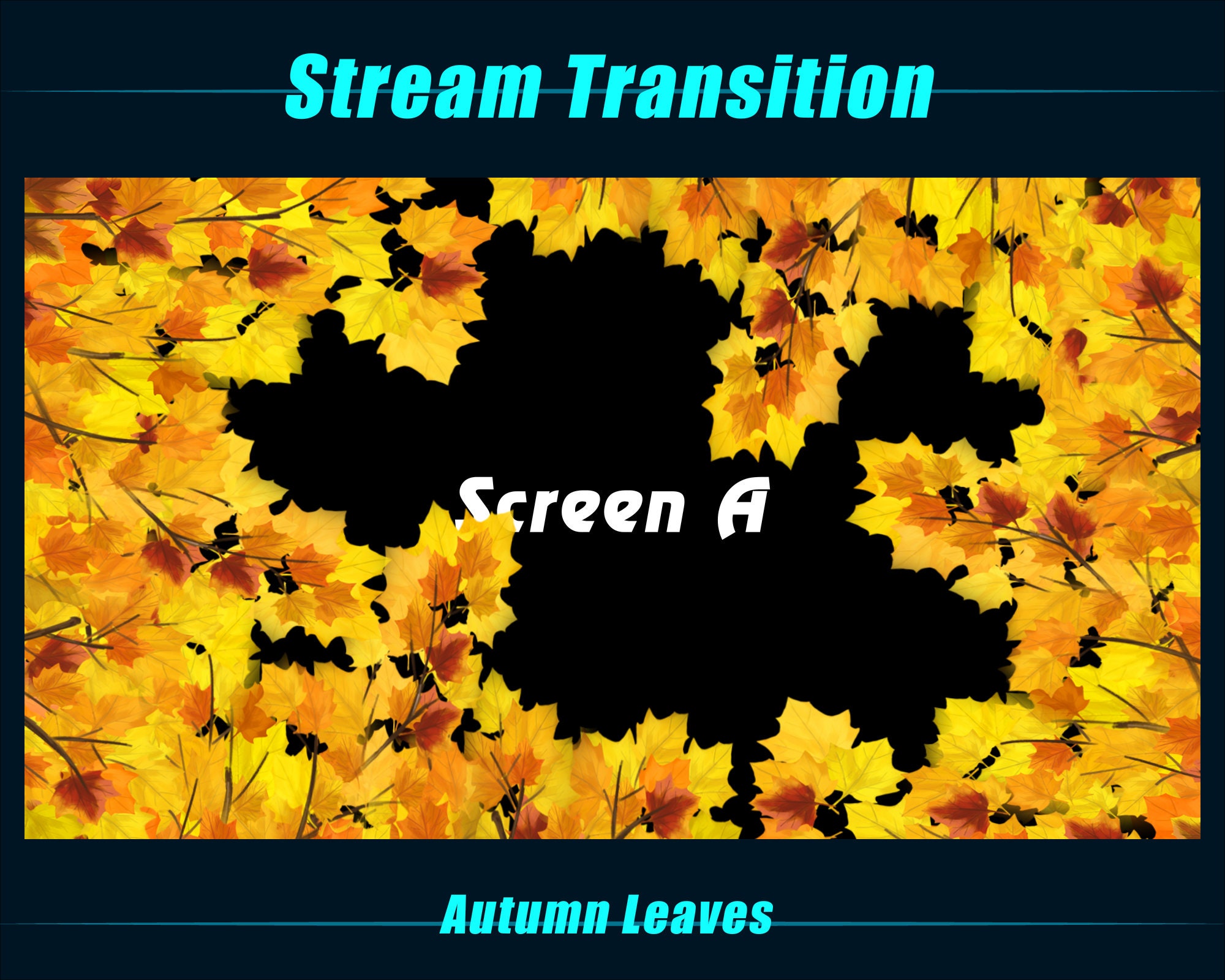 Animated Twitch Transition Stinger / Maple Leaf Stream Transition ...