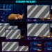 ANIMATED Fox in Forest Twitch Stream Package, Magic Forest Fox Animated ...