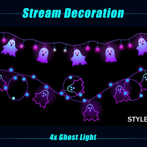 ANIMATED Spooky Stream Decoration Halloween Witchy Ghost - Etsy
