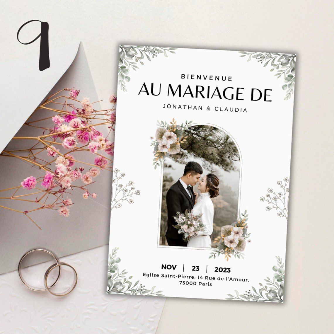 Digital Wedding Invitation Templates Personalized Elegant - Etsy