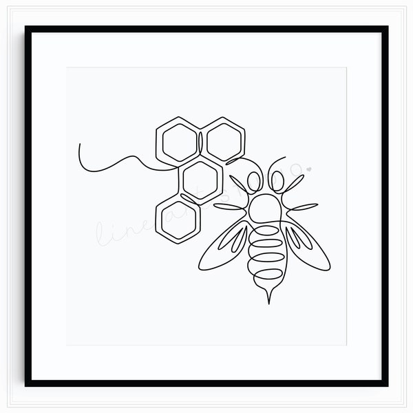 Bumble Bee Art - Etsy