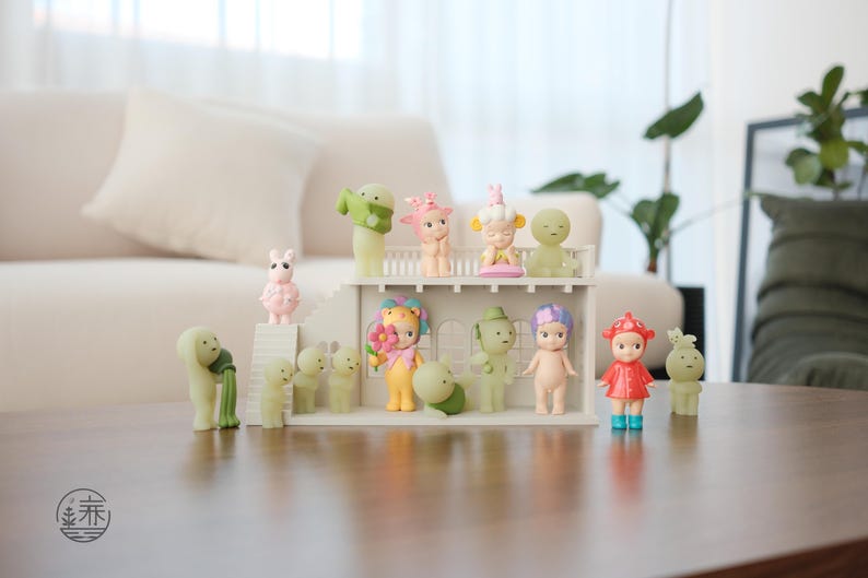 Smiski and Sonny Angel Display Shelf Stand House - Timeless Series ...