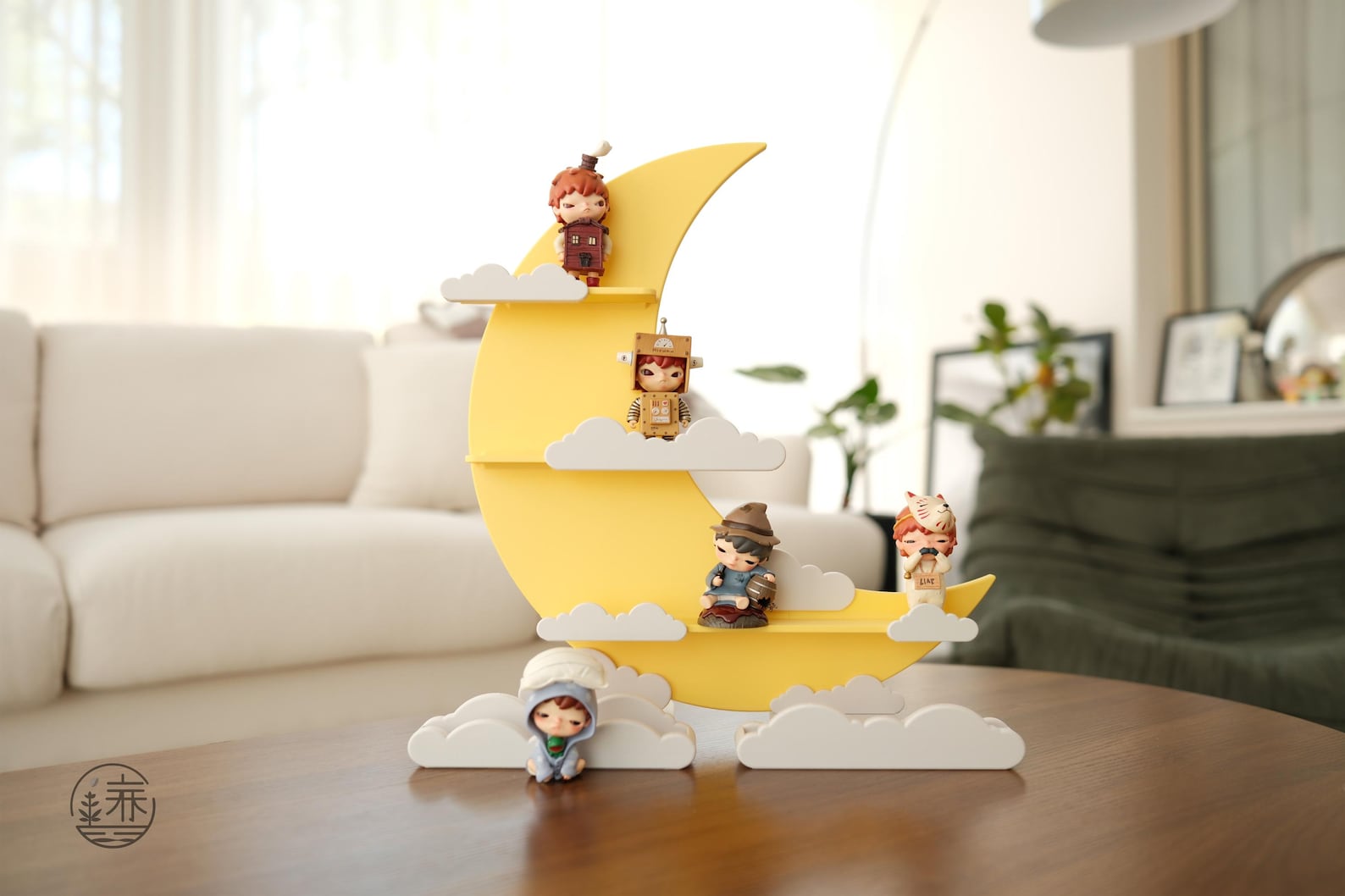 Hirono Display Shelf Stand House - Moon and Cloud Series - Made by CG ...