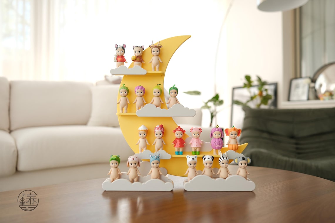 Hirono Display Shelf Stand House - Moon and Cloud Series - Made by CG ...