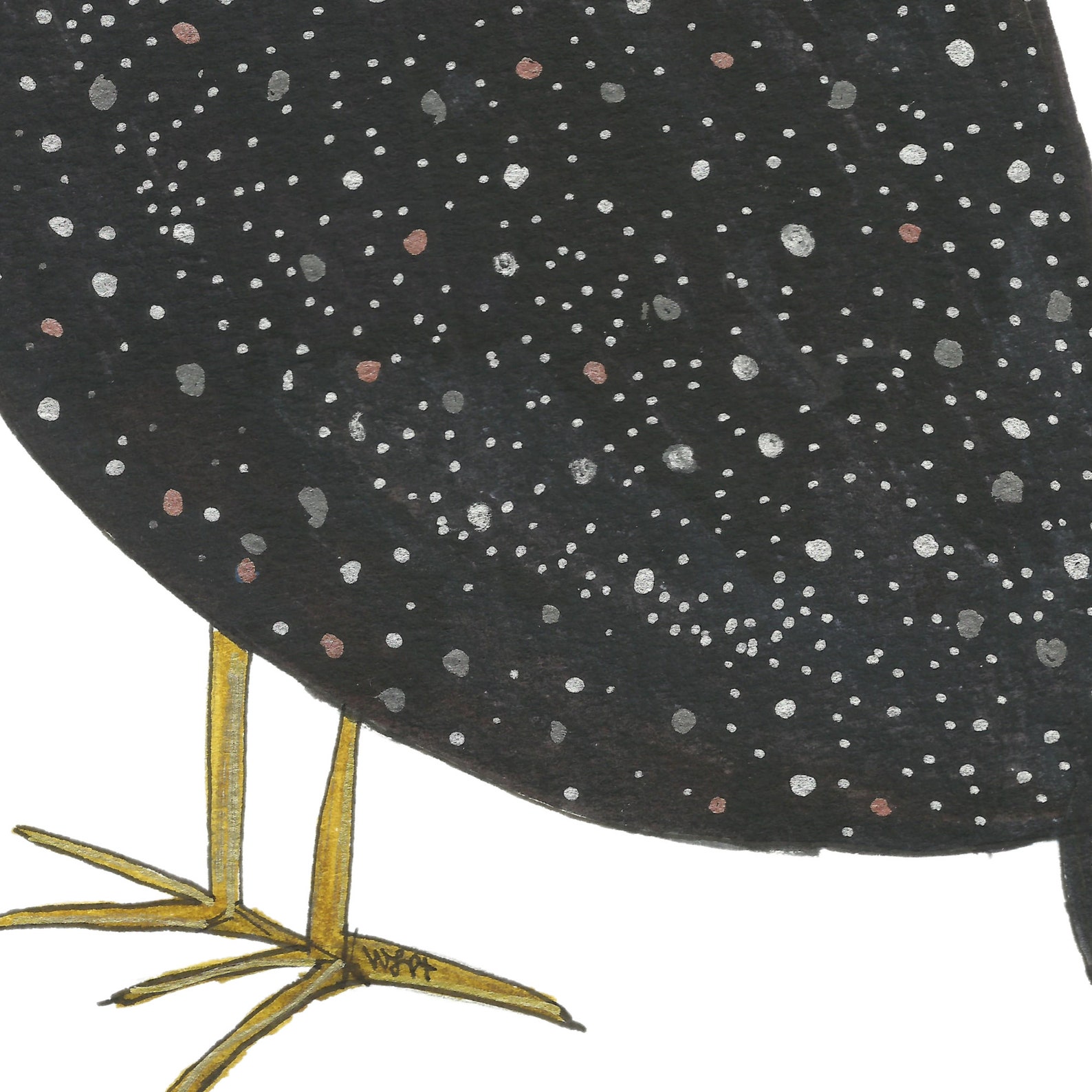 Printable Haitian Fowl Art Print, Caribbean Wall Art for Instant ...