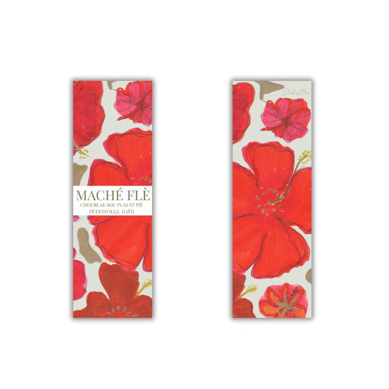 Printable Haitian Bookmarks With Creole Sayings and Original Art Prints ...